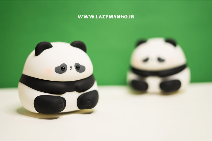 Fluffy Panda Squishy Silicon Lamp – LazyMango
